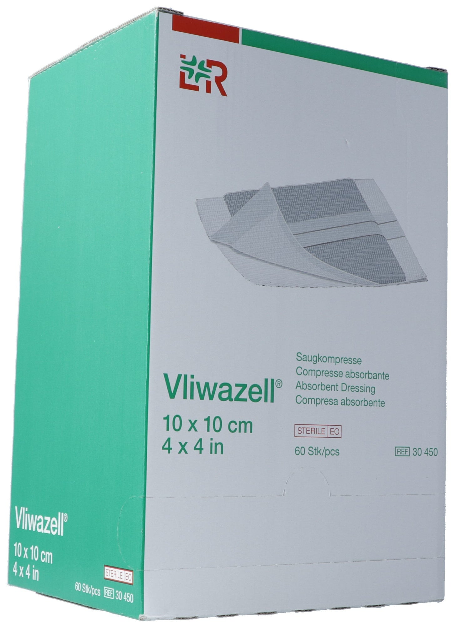 Vliwazell compresse absorbante stérile 10 x 10 cm | Zur Rose Shop