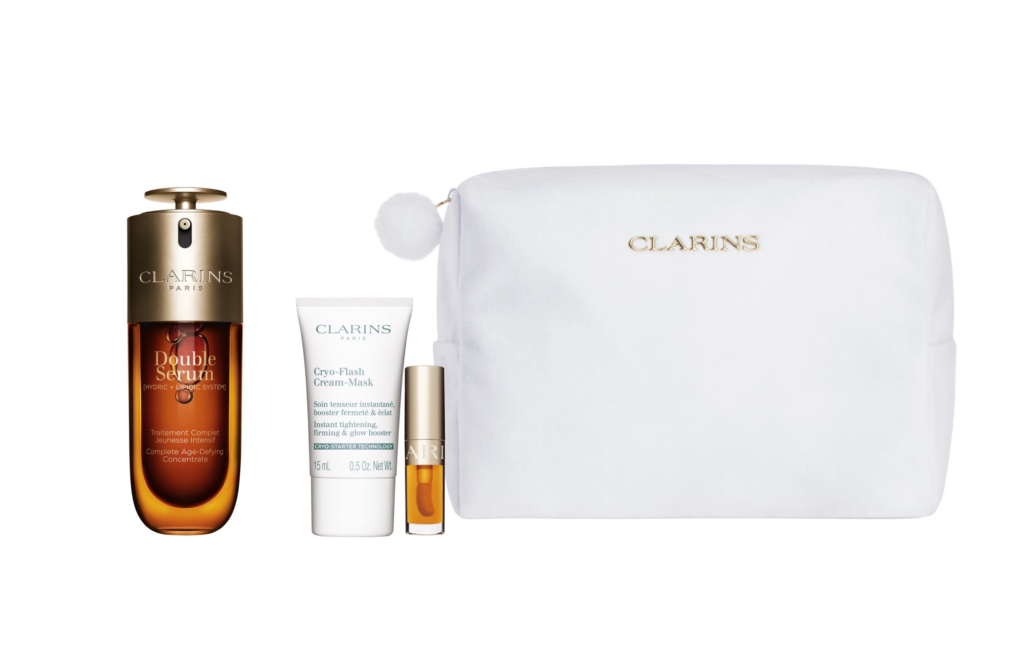 CLARINS Specials - Double Serum & Cryo-flash Holiday Season Set | Zur ...