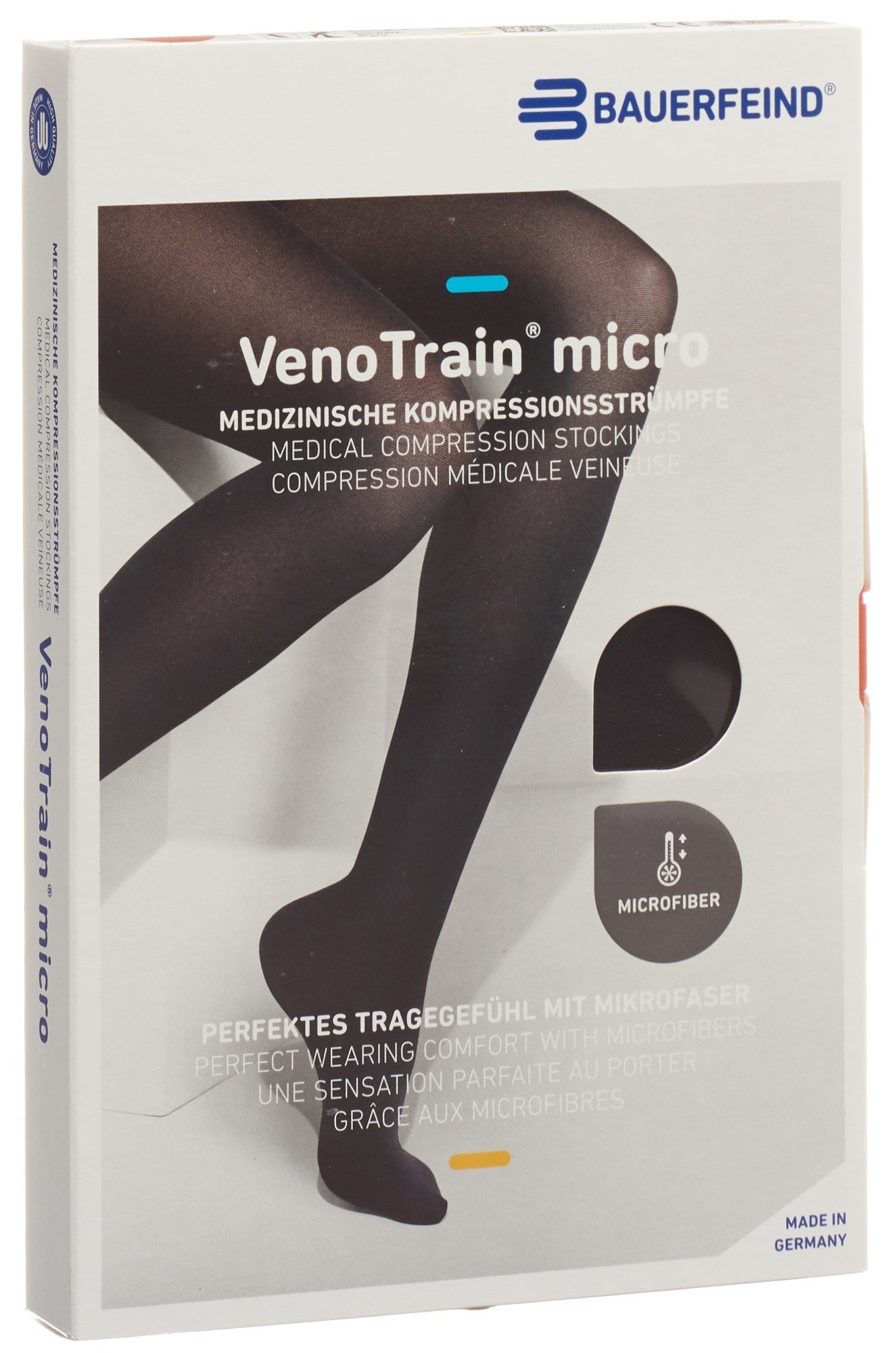 VENOTRAIN Micro CCL2 AD M plus/short pied fermé noir | Zur Rose Shop