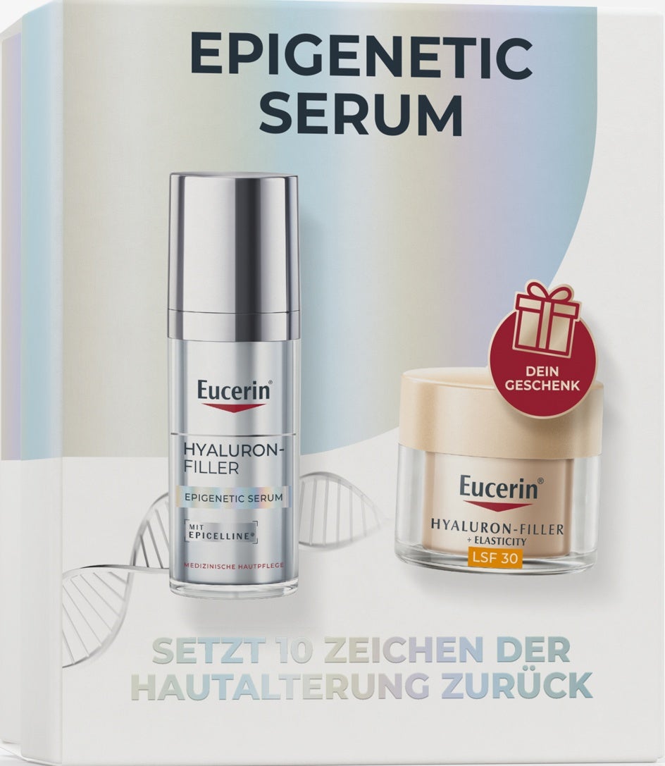 Eucerin XMAS Set Epigenetic Serum + Geschenk Hyaluron-Filler ...