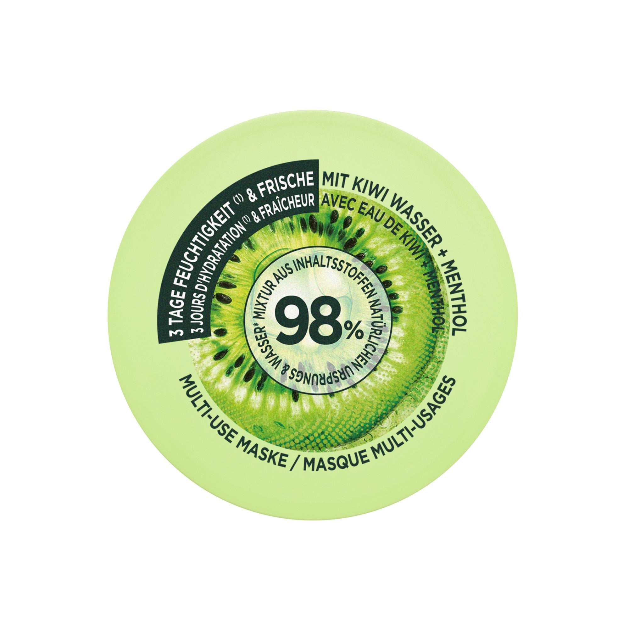 GARNIER Fructis - Multi-use Haarmaske Kiwi Menthol Hair Food | Zur Rose ...