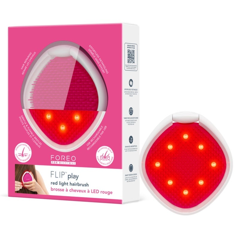 FOREO Brosse à cheveux Flip Play 2-en-1 cherry up | Zur Rose Shop